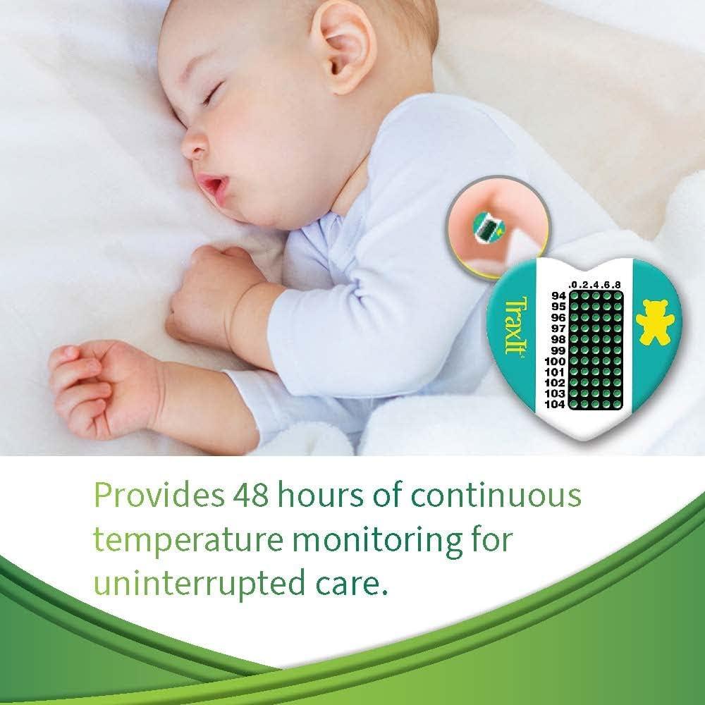 TraxIt 12 Pack - Fahrenheit Children's Axillary Thermometer ...