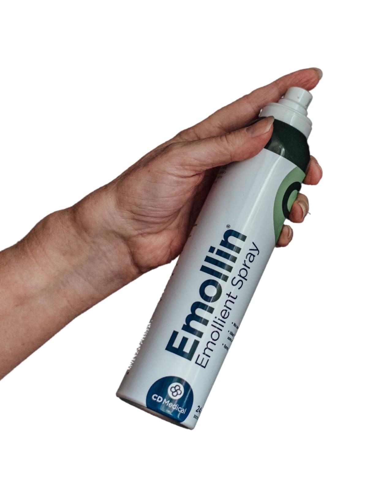 Emollin 50/50 Emollient Spray 240ml - Moisturizing and Protecting Skin ...