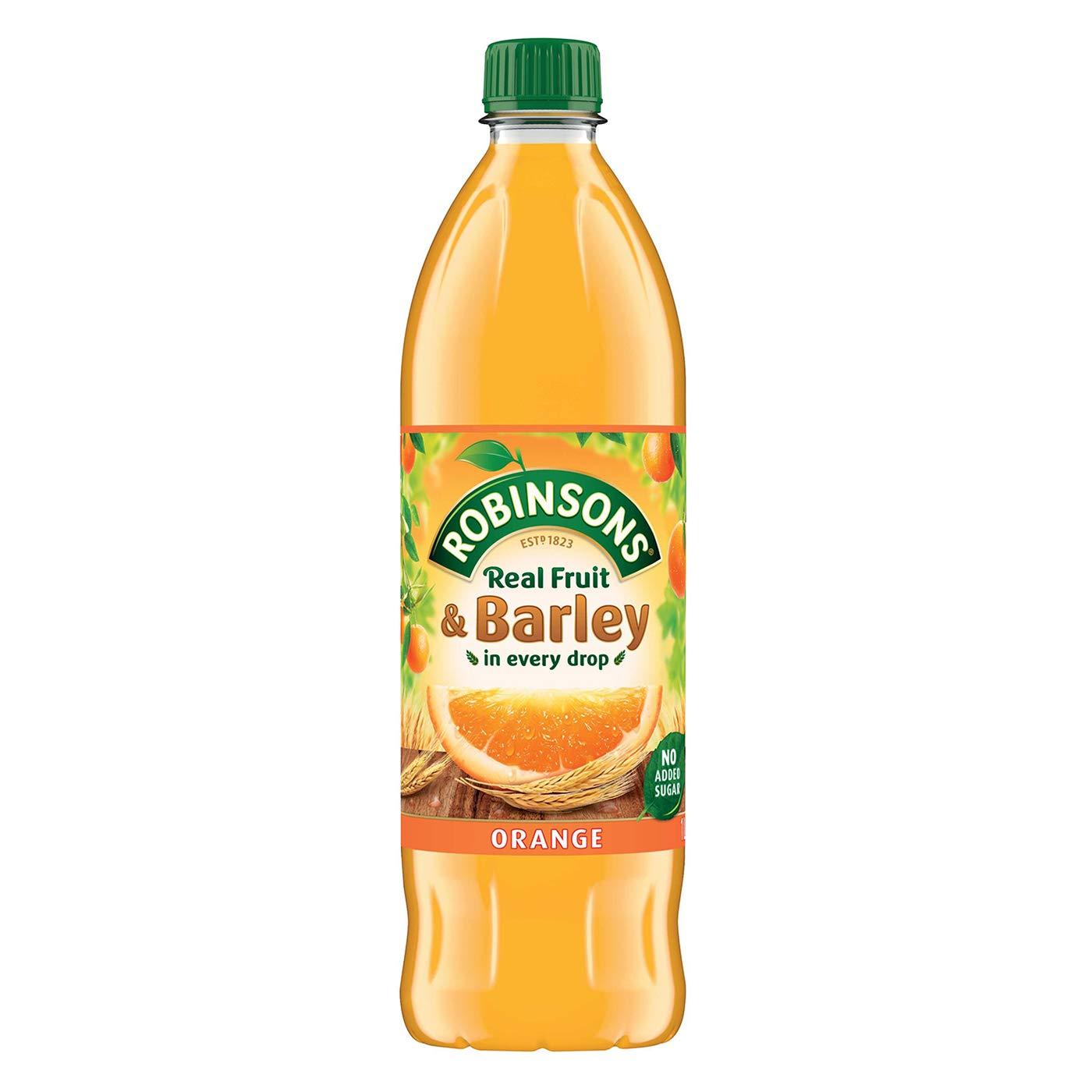 Robinsons Fruit & Barley Orange Squash 1000g - Refreshing Drink Concentrate