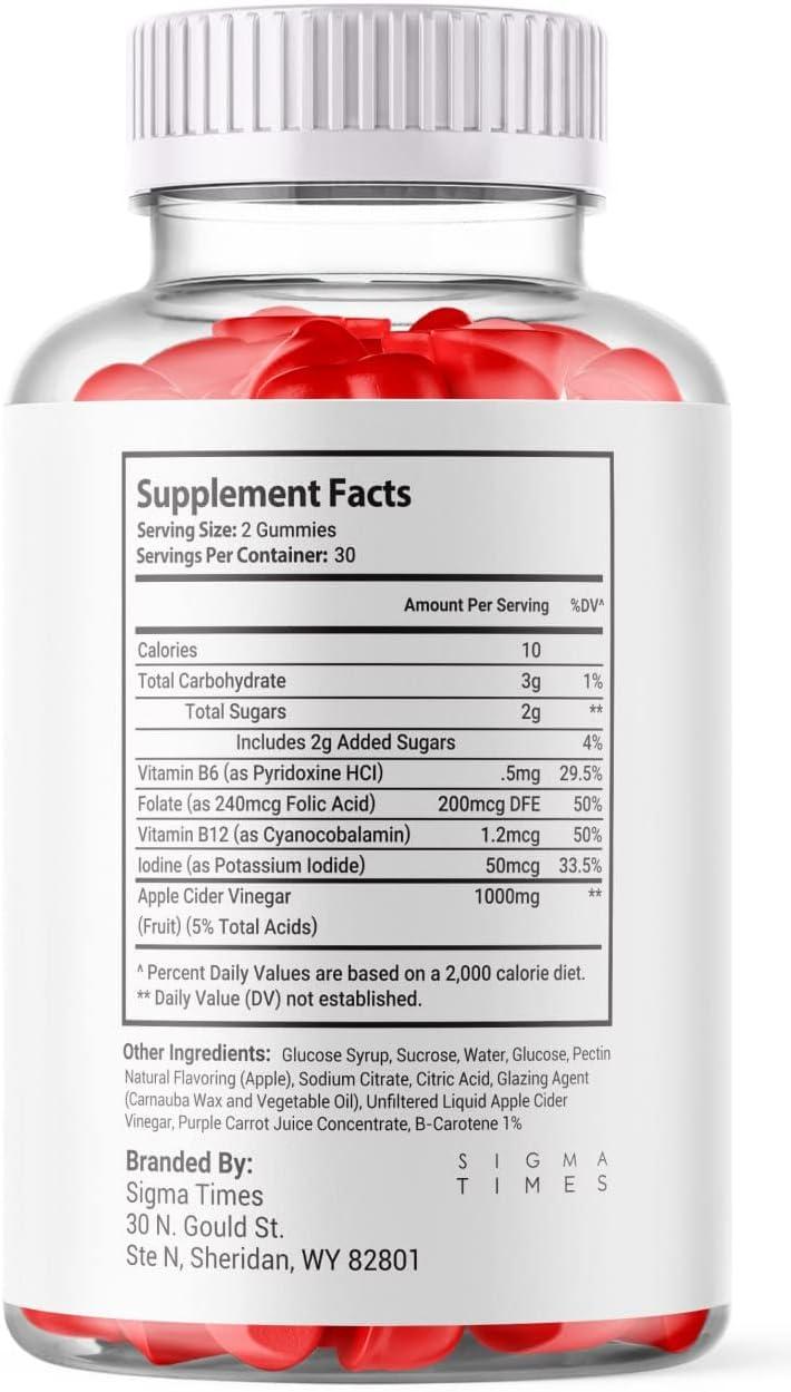 Keto Life Plus ACV Gummies - Apple Cider Vinegar Supplement for Weight ...