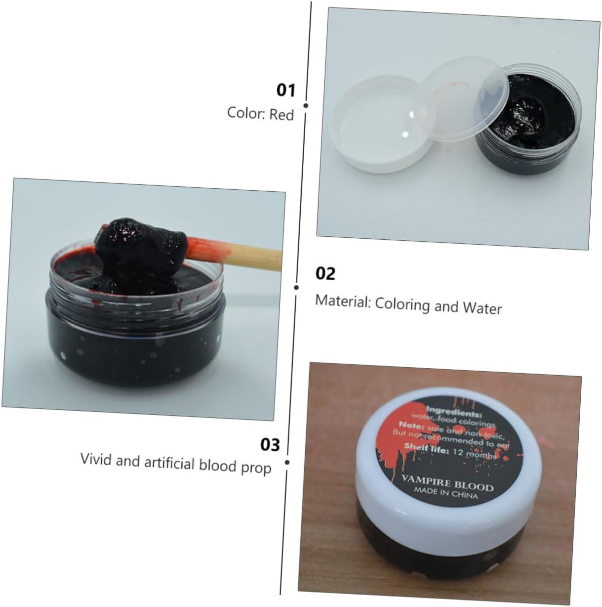 Toyvian 2 Box Halloween Plasma Paste Scar Wax Halloween Accessories ...