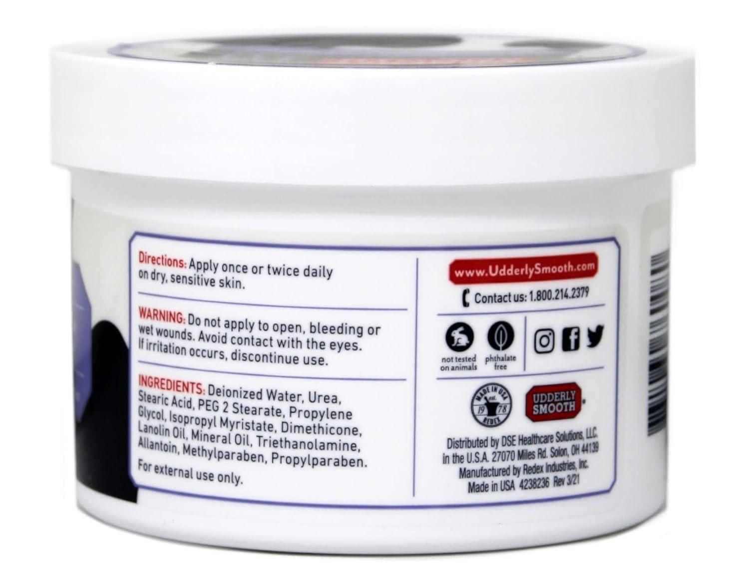Udderly Smooth Extra Care Cream 10% Urea Unscented - 8 oz | Buy Now ...