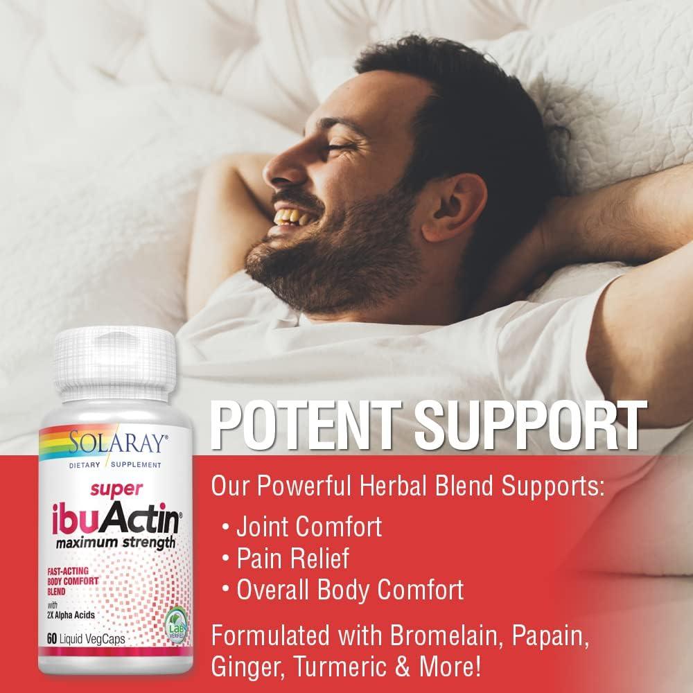 Super Ibuactin Maximum Strength 60 Liquid Vegcap - Fast-Acting Pain ...