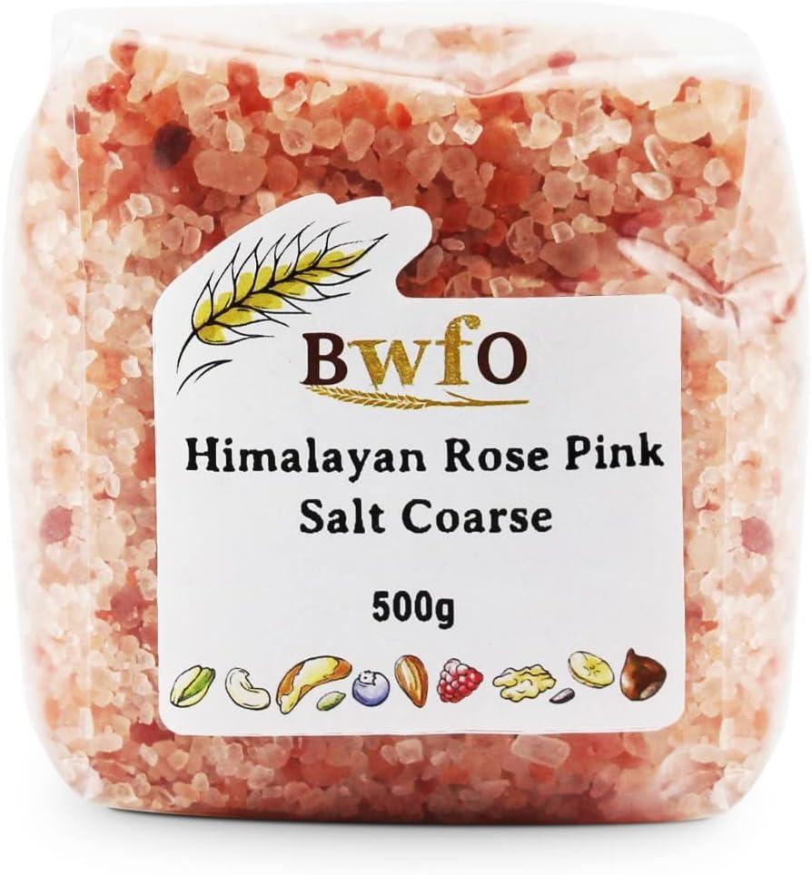 Himalayan Rose Pink Salt Coarse 500g (BWFO) | Buy Now with Express ...