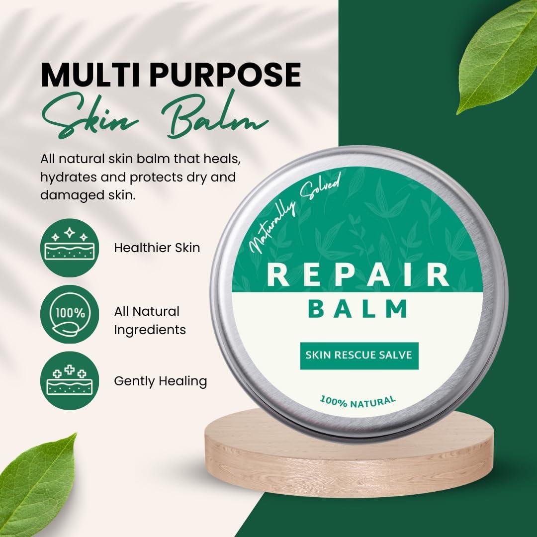 Naturally Solved Skin Repair Balm 50 ml. Soothing moisturising relief ...