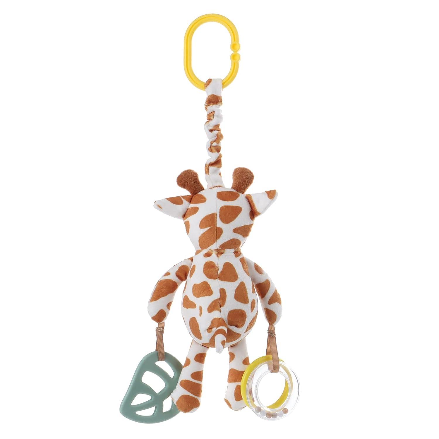 Apricot Lamb Baby Stroller Activity Toy with Giraffe Character, Rattle ...