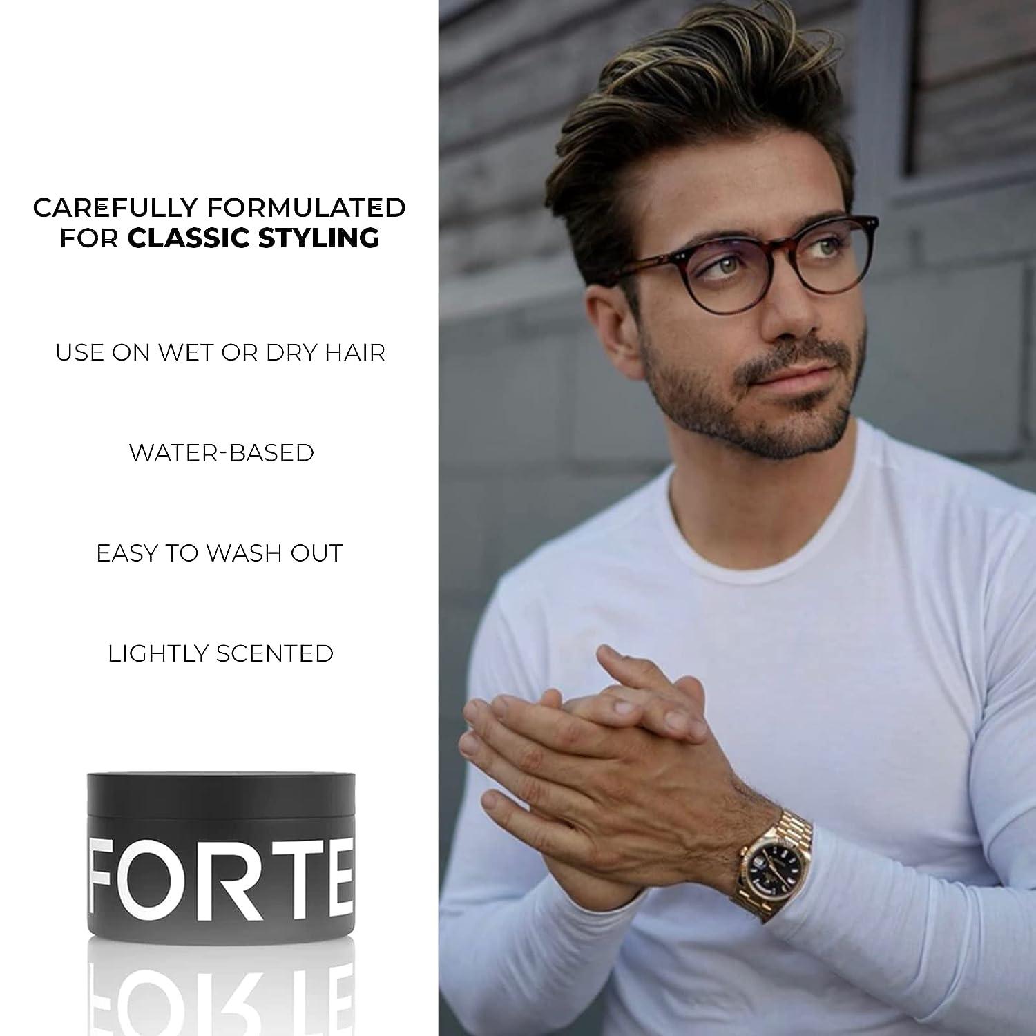 Hair Pomade For Men by Forte Series | Medium Flexible Hold Low Shine ...