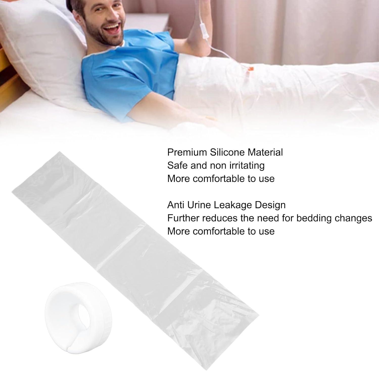 Buy Urine Collector for Men - Silicone Urine System with Disposable Bag ...