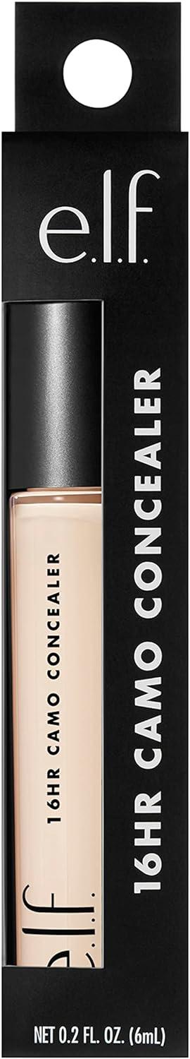 e.l.f. 16HR Camo Concealer - Light Ivory | Full Coverage, Matte Finish ...