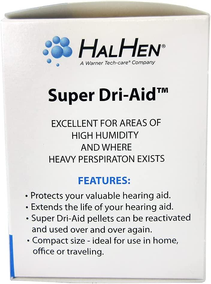 Hal-Hen Super Dri Aid Hearing Aid Dehumidifier - 3 Piece Set | Buy Now ...