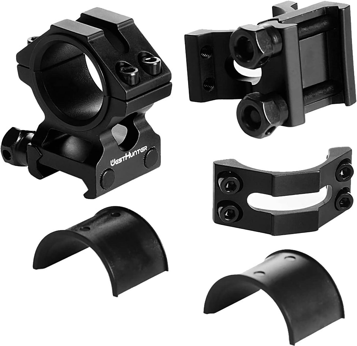 WestHunter Industrial Grade Scope Rings - 1 Inch/30mm Tactical ...