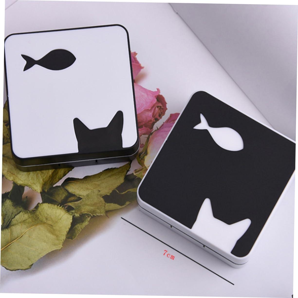 Solustrie 4-Piece Eye Lens Storage Box - Organize Contact Lenses with ...