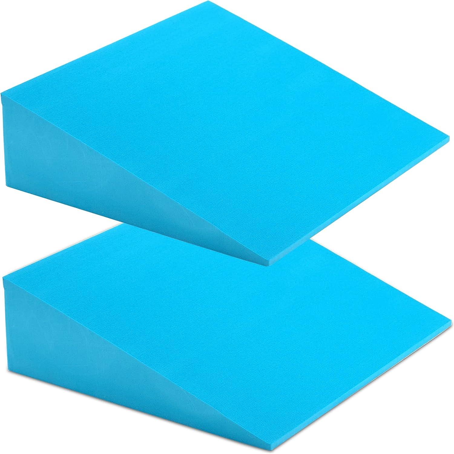 DEAYOU 2 Pack Yoga Foam Wedge 13" EVA Foam Incline Wedge Stretch Slant ...