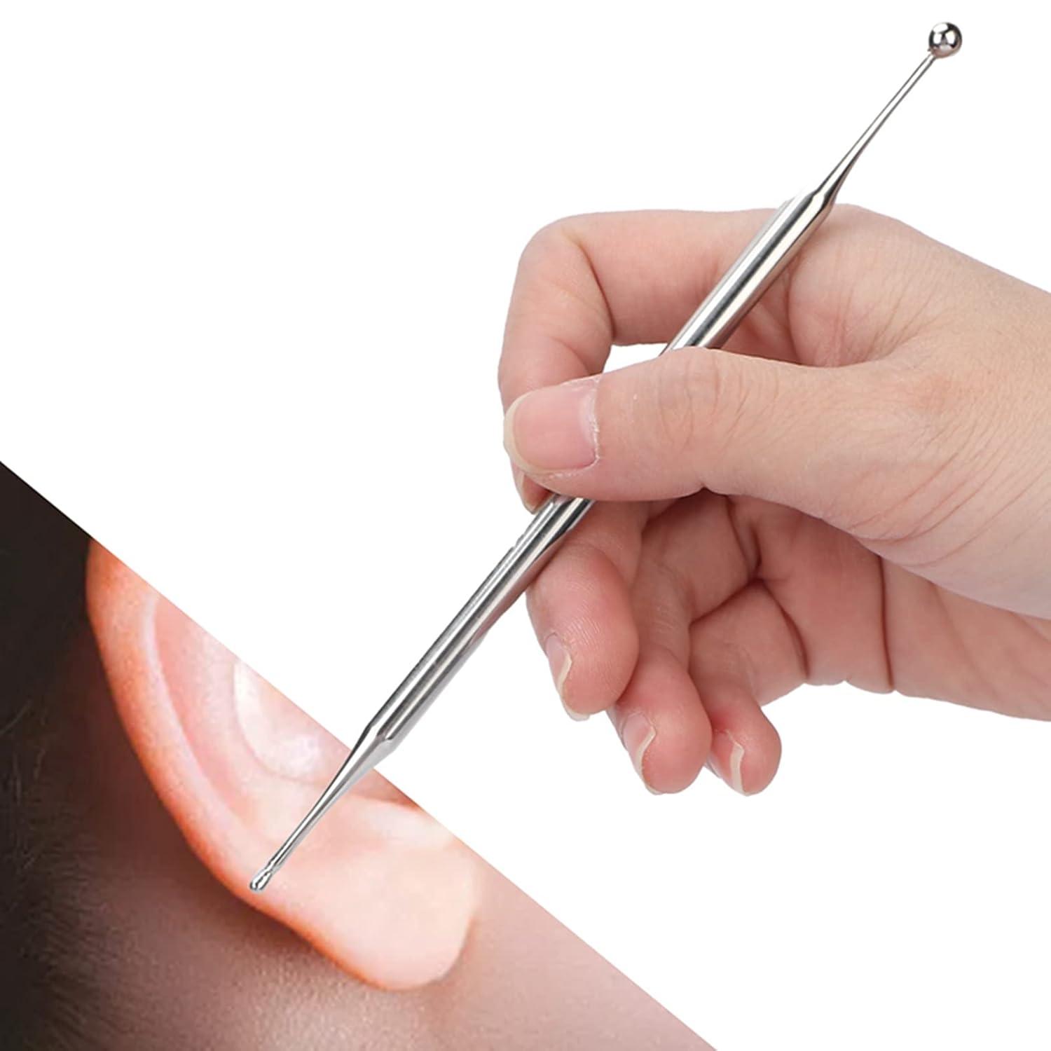 ANGGREK Double Head Ear Body Point Probe - Stainless Steel Portable ...
