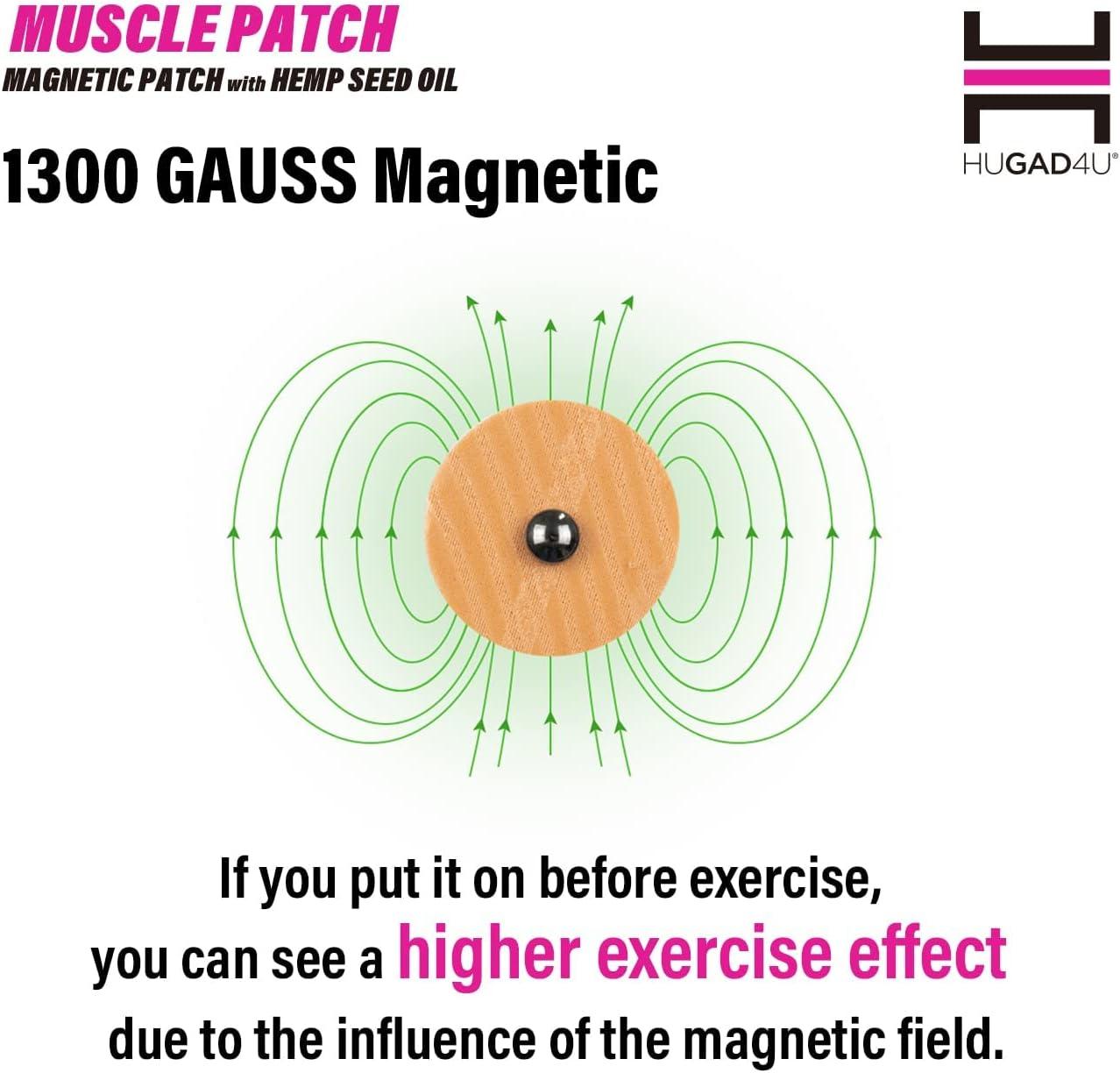 45 Pack Muscle Magnetic Patch | Natural Oil Acupressure Patches | 1300 ...