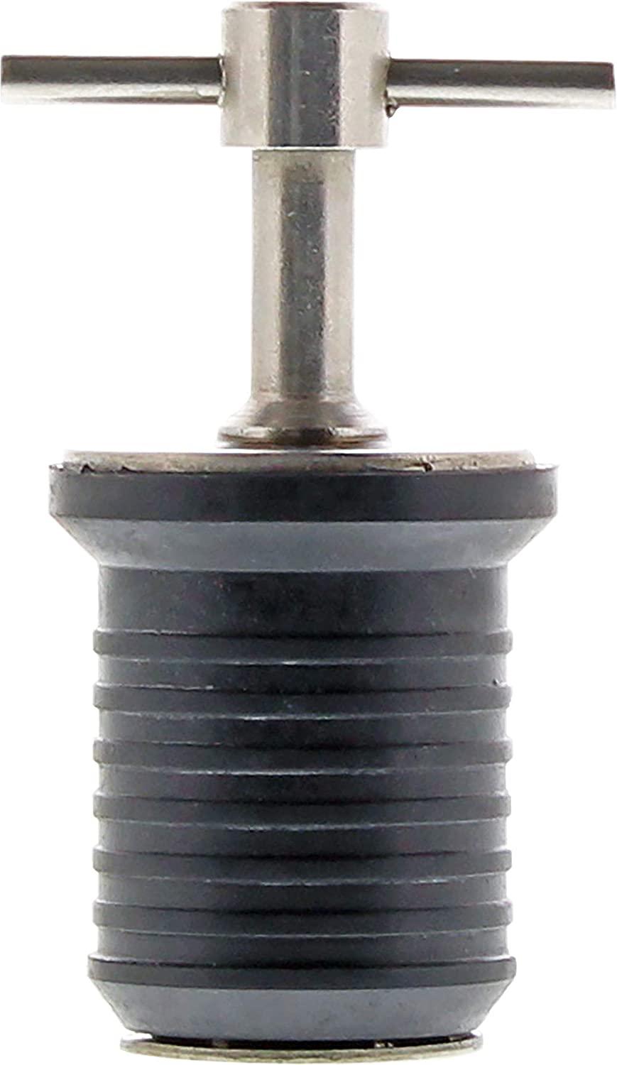 SeaSense 1-Inch Stainless Steel Drain Twist Plug - Durable and Rust ...