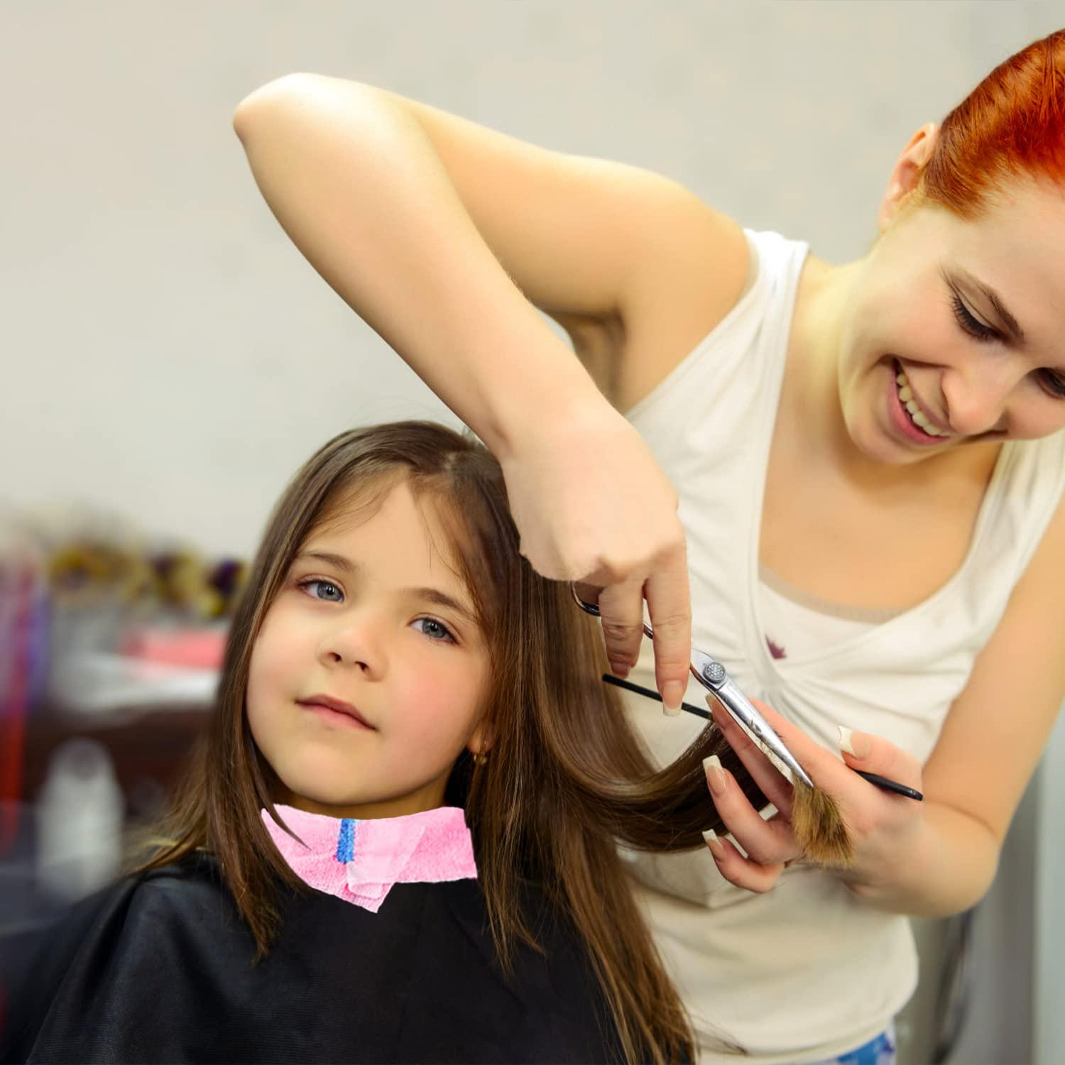 270 Count Stretchy Paper Neck Strips for Barber Shop - Pink, 2.5 x 11 ...