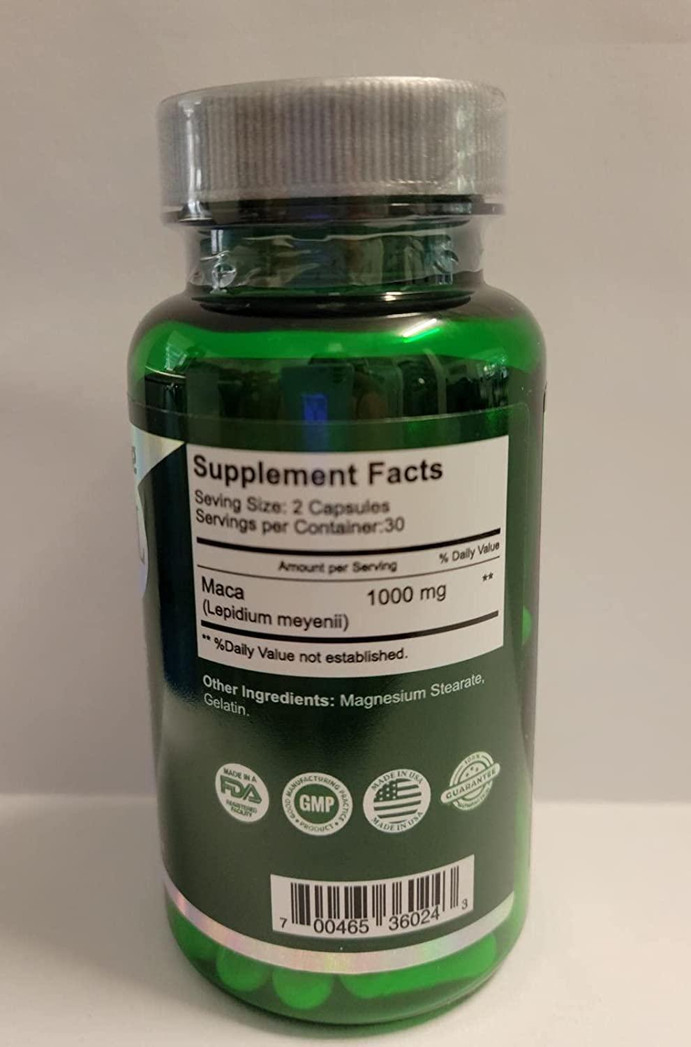 Super MacaXL Capsules - Original Pill Shape for Bigger Butt | Booty ...