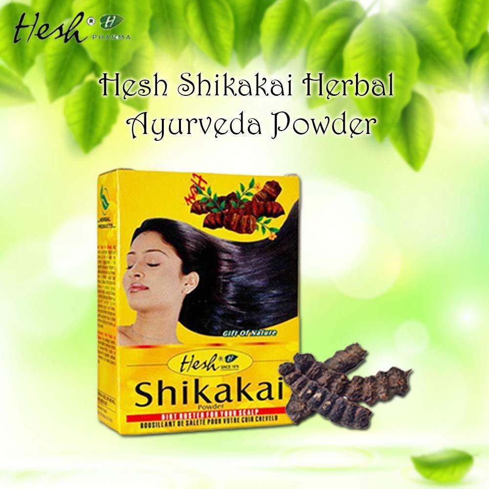 Hesh Herbal Hair Care Combo Pack - Amla, Neem, Shikakai, Aritha Powder ...