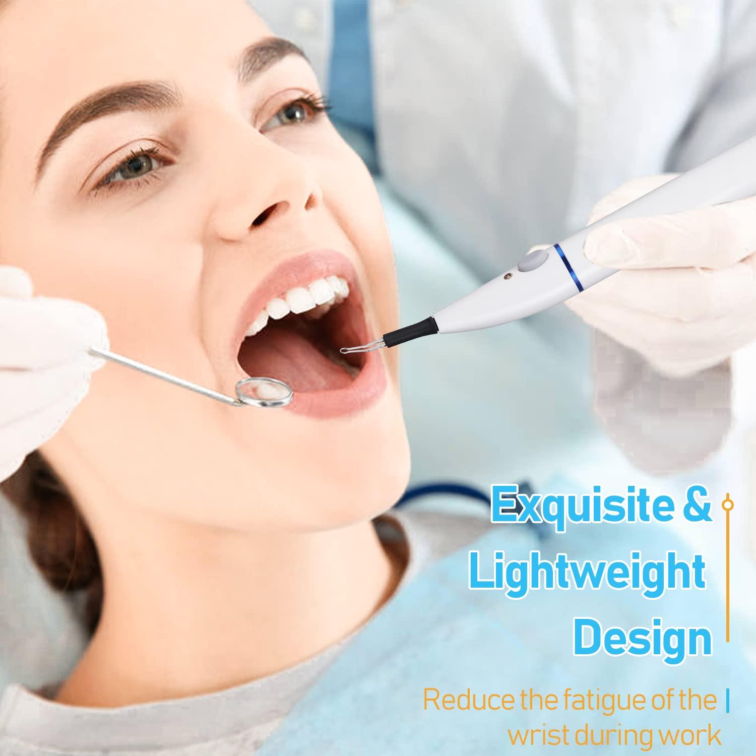 Dental Cordless Gutta Percha Cutter Endo Gutta Cutter+4 Tips 110V/220V ...