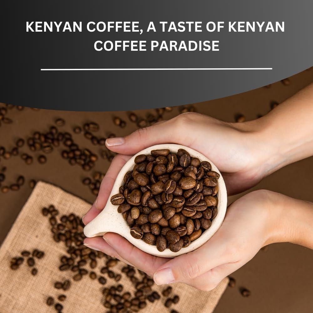 Coffee Holic - Kenya Coffee Beans 1Kg - (100% Arabica) - Medium Roast ...