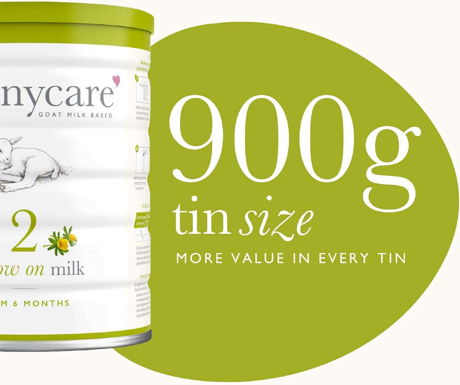 NANNYCARE Goats Milk Follow On Milk Stage 2 (6-12 months) - 900g Pack ...