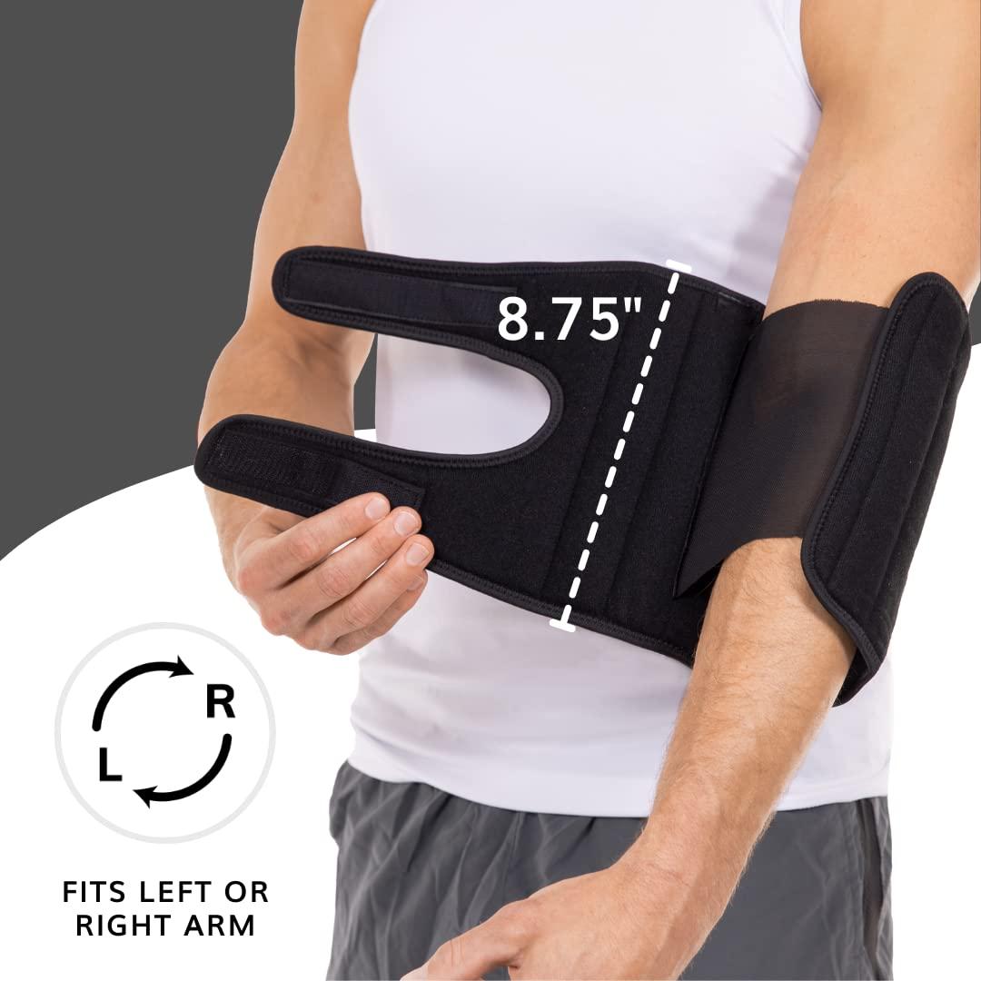 BraceAbility Cubital Tunnel Syndrome Brace - Elbow Pain Splint for ...