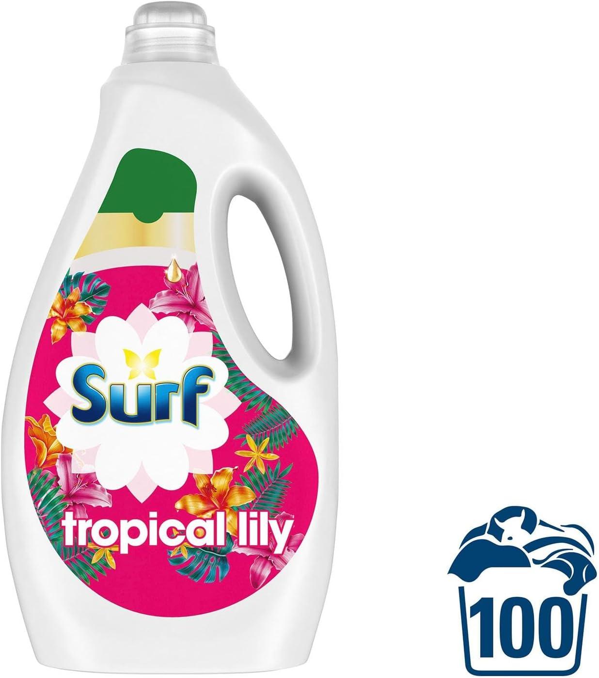 Surf Concentrated Liquid Detergent Long-Lasting Fragrance Brilliantly ...