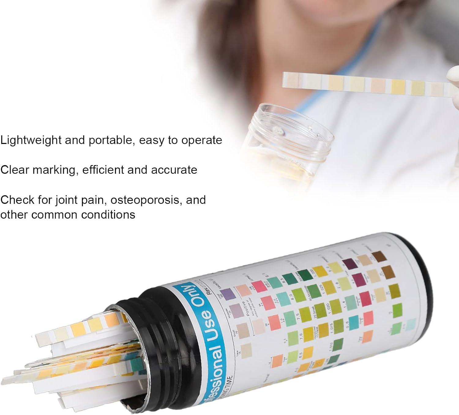 100 Urinary Ketone Test Strips for Ketogenic Blood Glucose & Urinalysis ...
