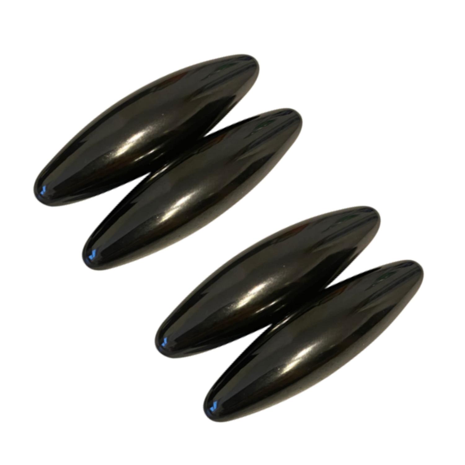 Building Magnets 4er Set - Large Singing Hematite Magnetic Stones & Neodymium Magnetic Therapy ...