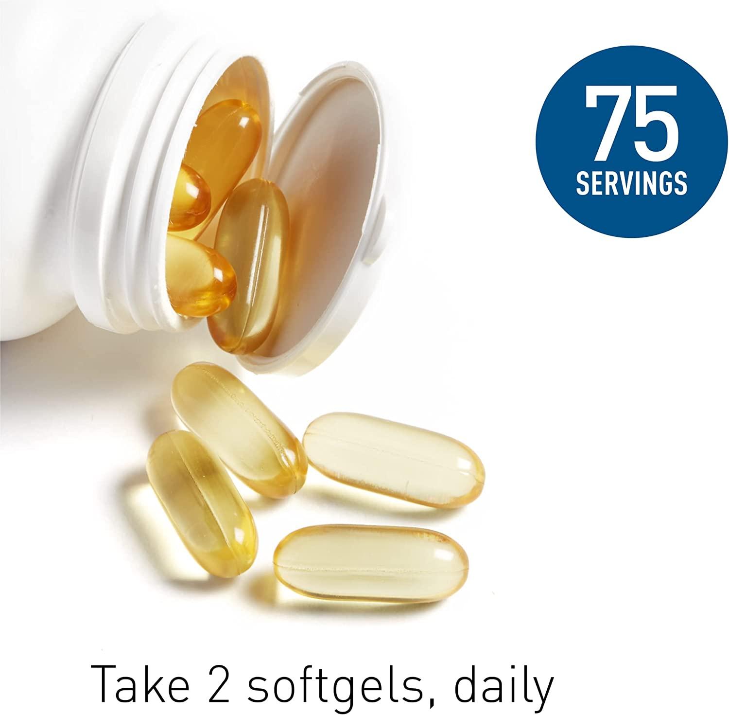 Natural Factors RxOmega-3 Ultra Strength 900 mg | 150 Enteric Softgels ...