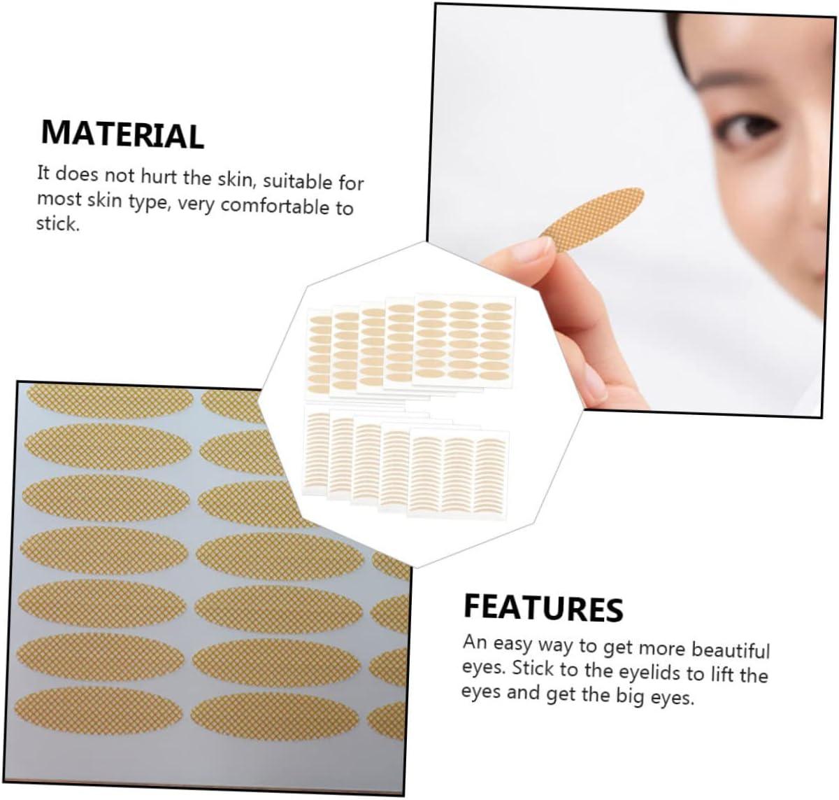 DOITOOL 40 Sheets Lace Double Eyelid Sticker Invisible Eyelid Sticker ...