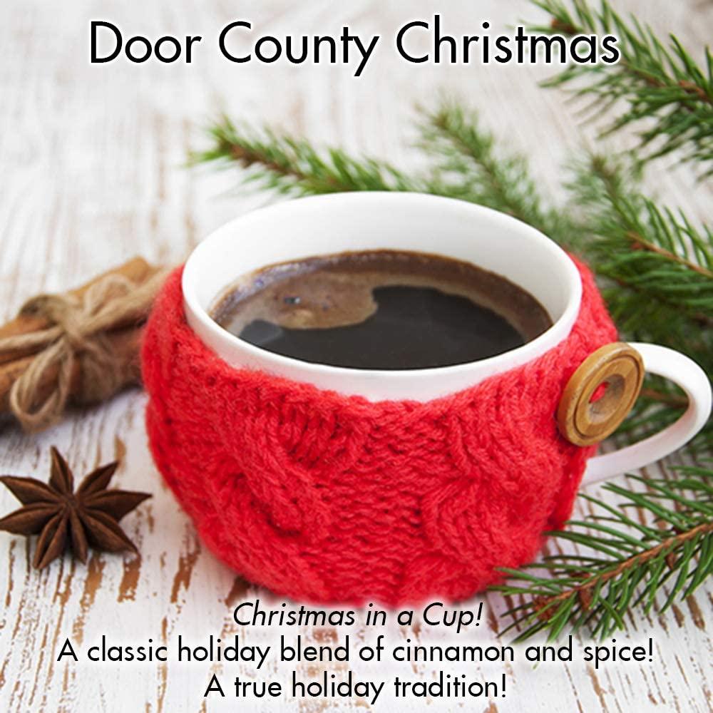 Gourmet Holiday Flavored Coffee, Door County Coffee, 12 Full-Pot Bags ...
