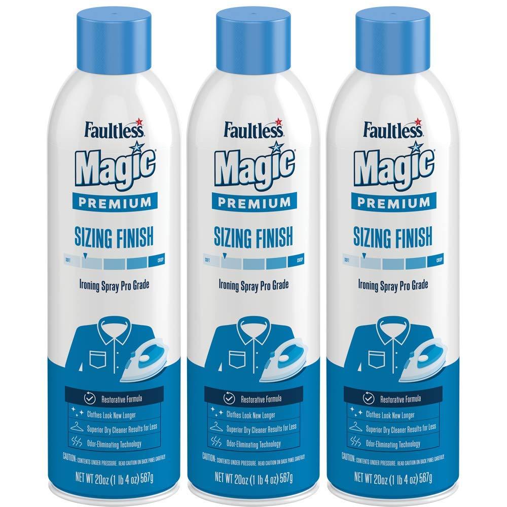 Magic Sizing Spray 20 oz Cans - Light Body Formula (Pack of 3) | Buy ...