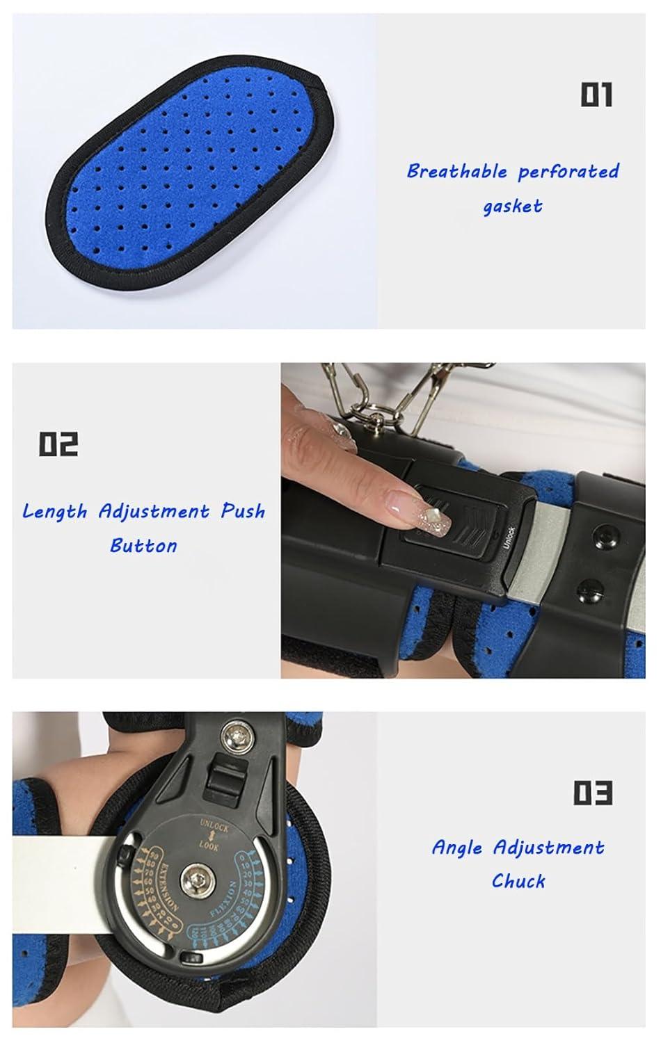 Adjustable Lockable Arm Splint for Elbow Injury Recovery | Fracture ...