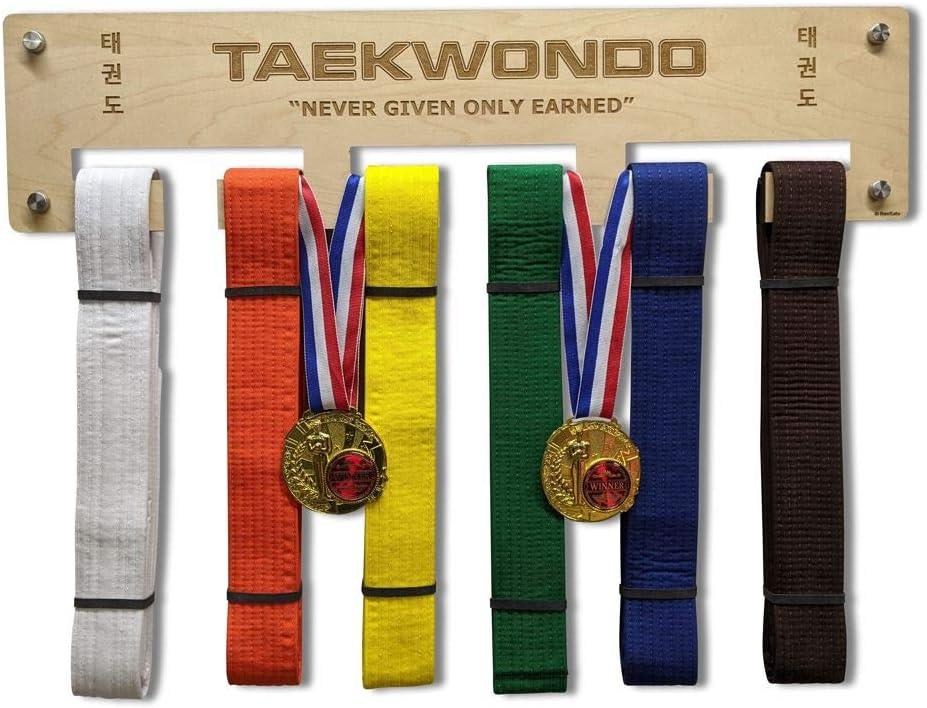 RenKata Taekwondo Belt Display & Medal Holder - Showcase Your ...