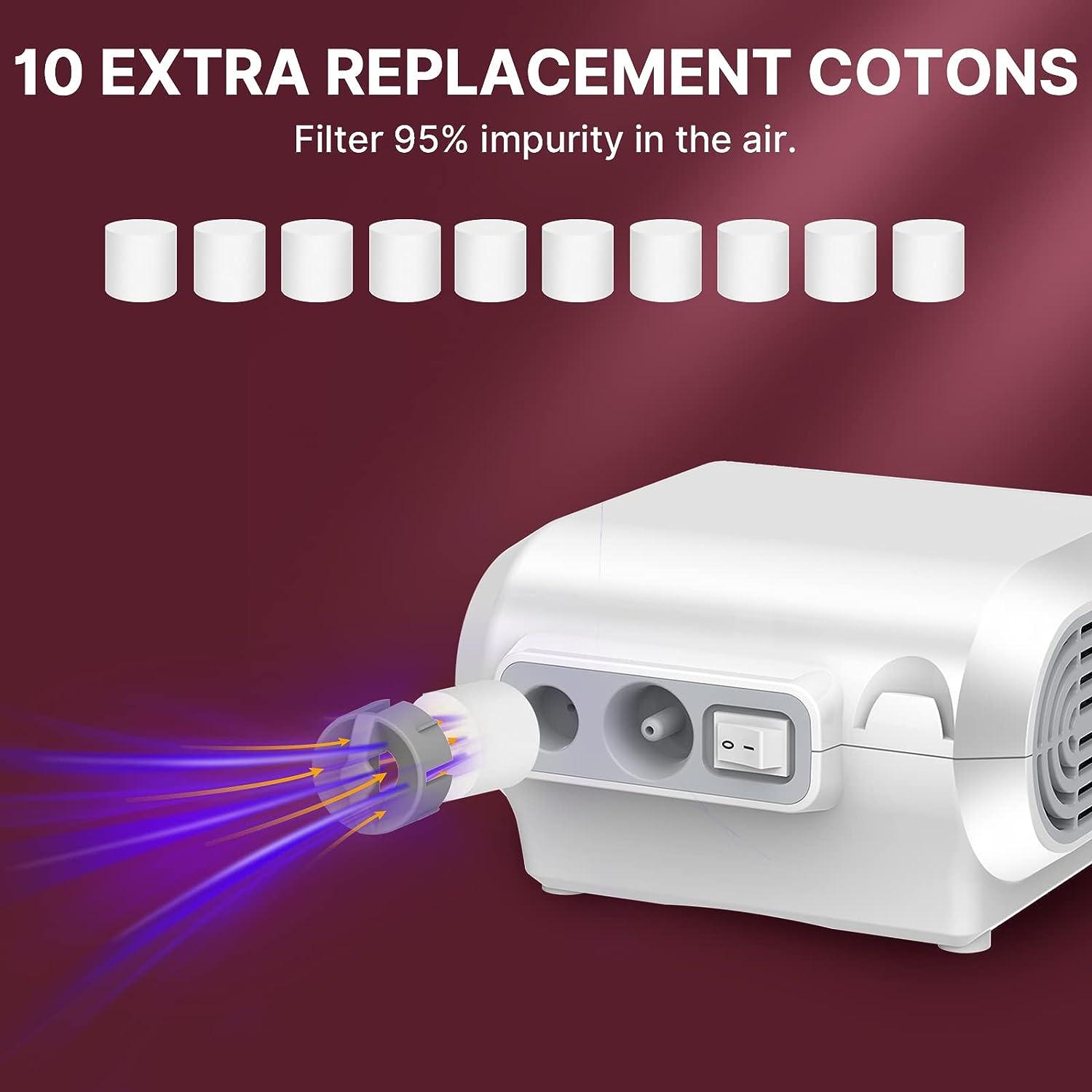 Portable Nebulizer Machine for Adults & Kids - Personal Steam Inhaler ...