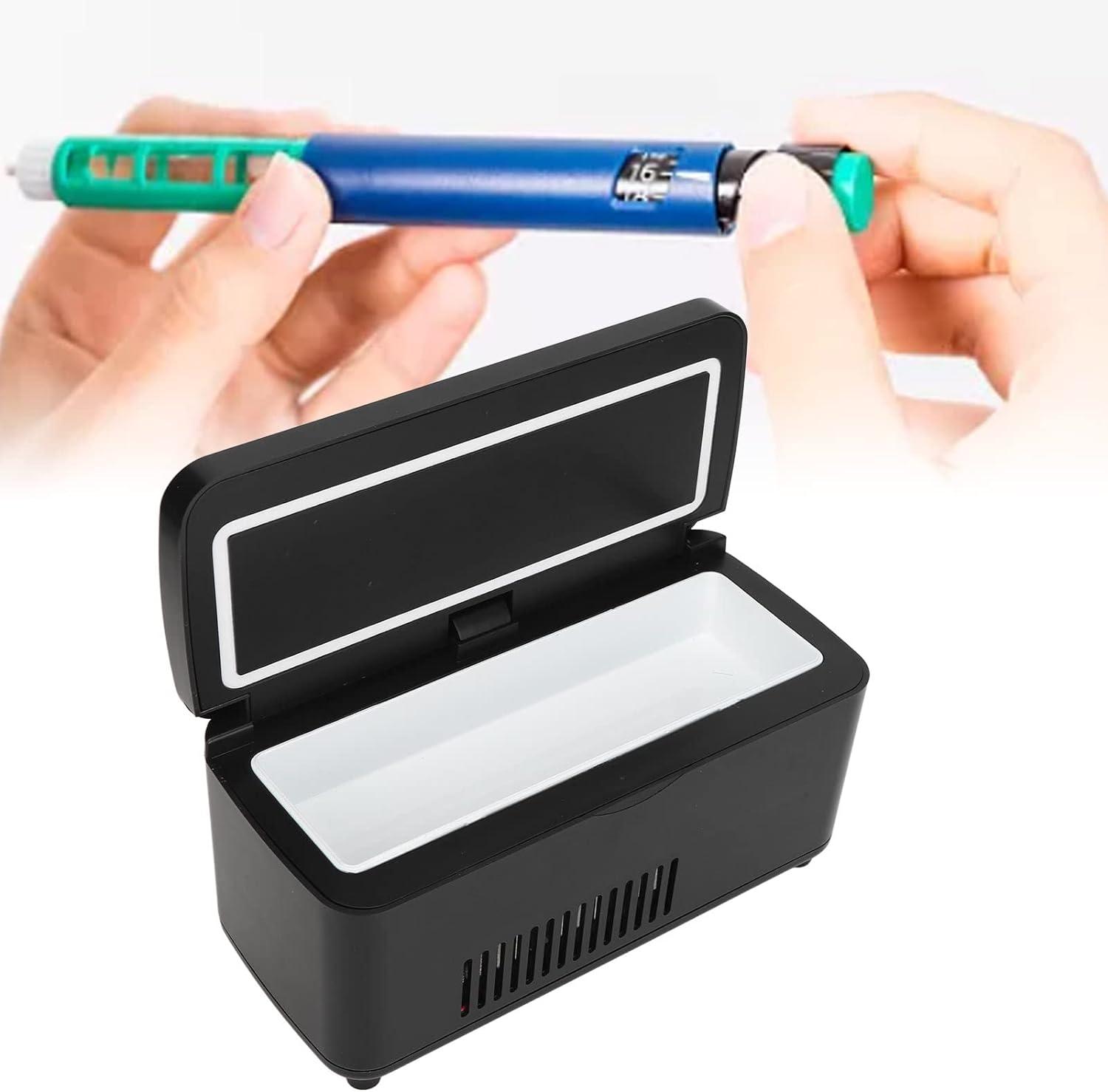 Insulin Cooling Box | Electric Refrigerator for 3 Mini Insulin Pens ...