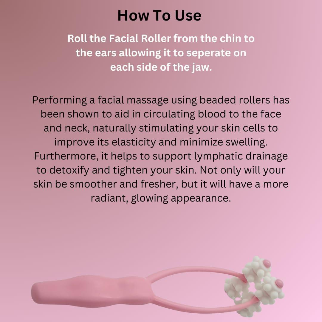 Face Roller Face Massager Roller Facial Tool | Jawline Sculptor ...