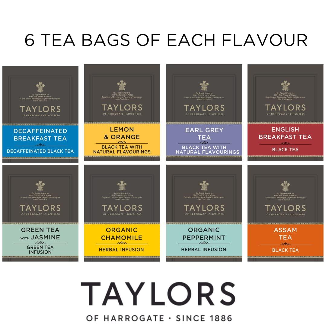 Taylors of Harrogate Assorted Specialty Teas Box - 48 Count [1 Pack ...