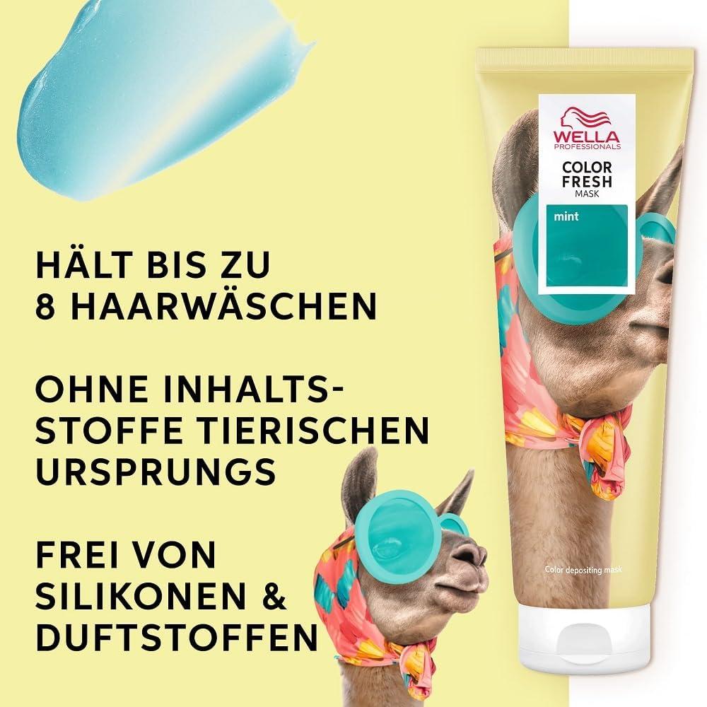 Wella Color Fresh Mask Mint 150ml - Coloring Mask | Buy Now with ...