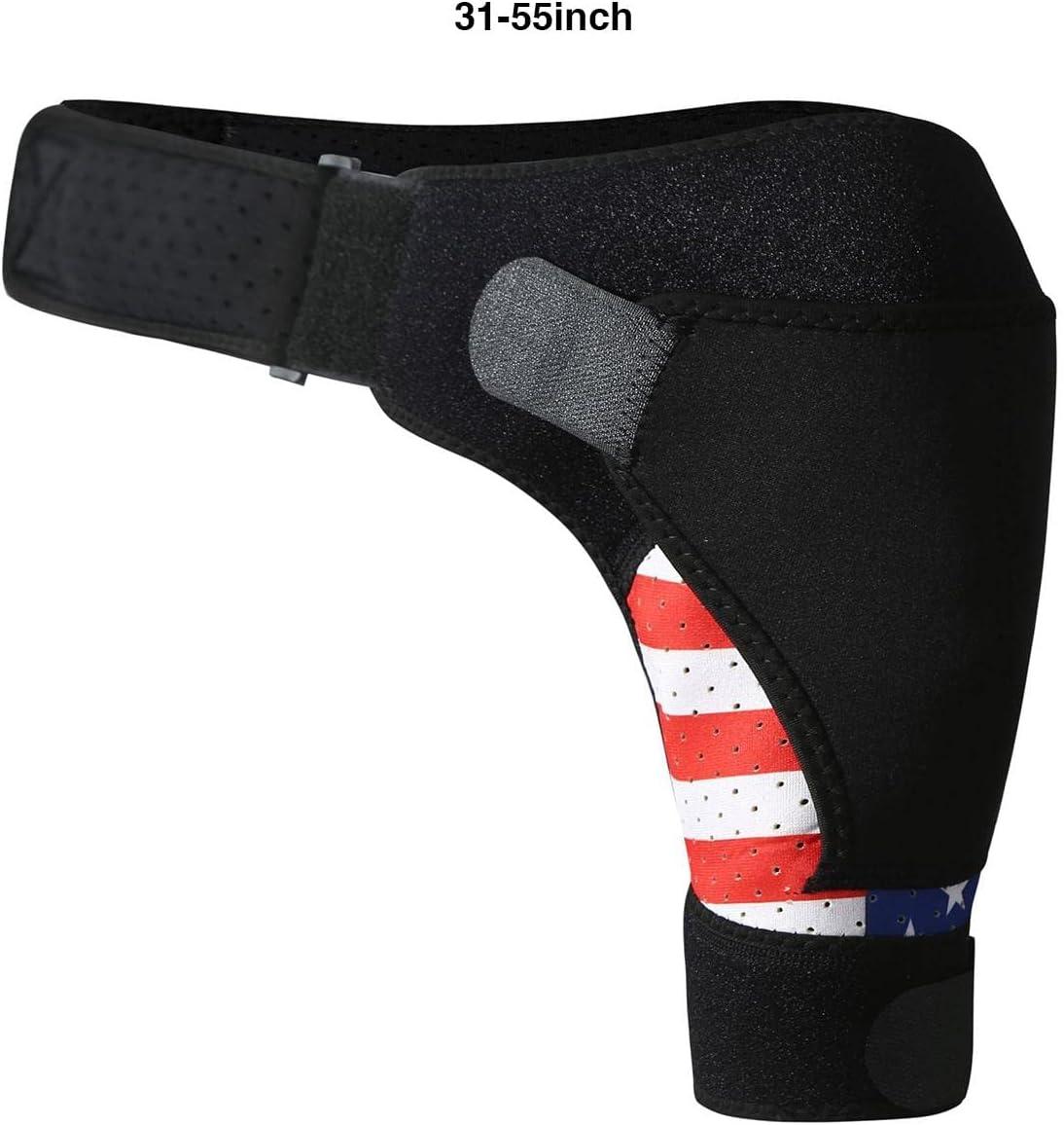 Harayaa Shoulder Support Cuff - Compression & Stability Belt for Gym ...