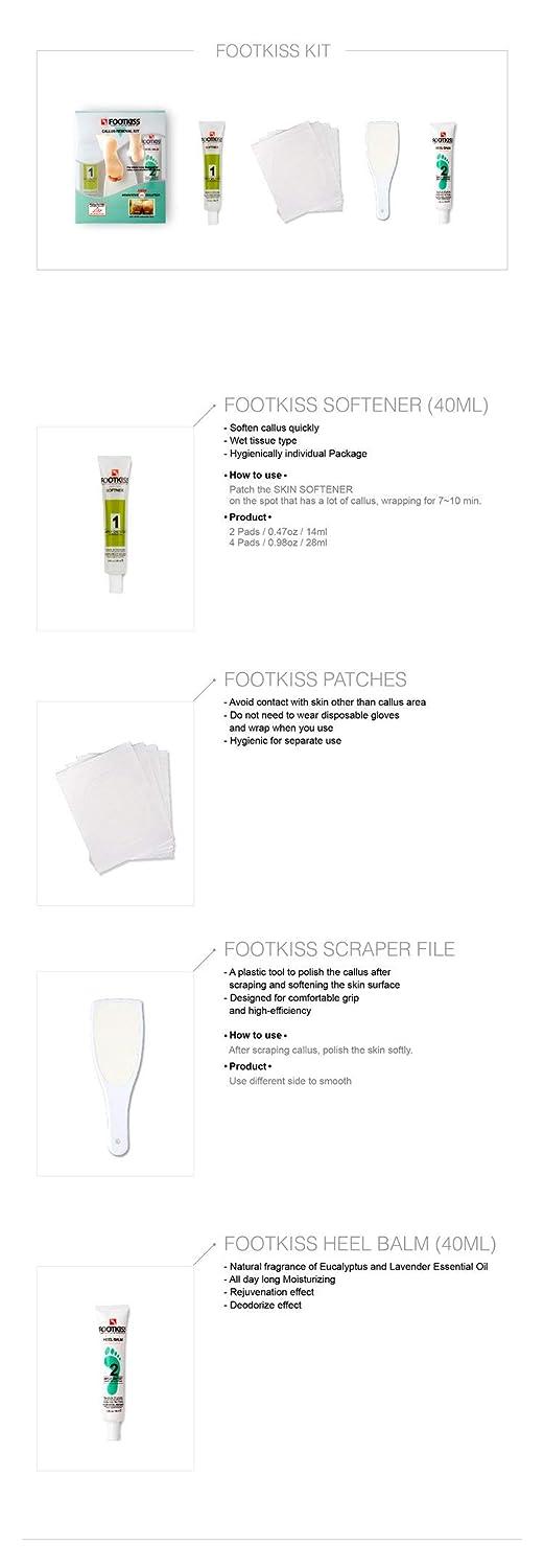 Footkiss Callus Removal Kit - Say Goodbye to Rough Skin
