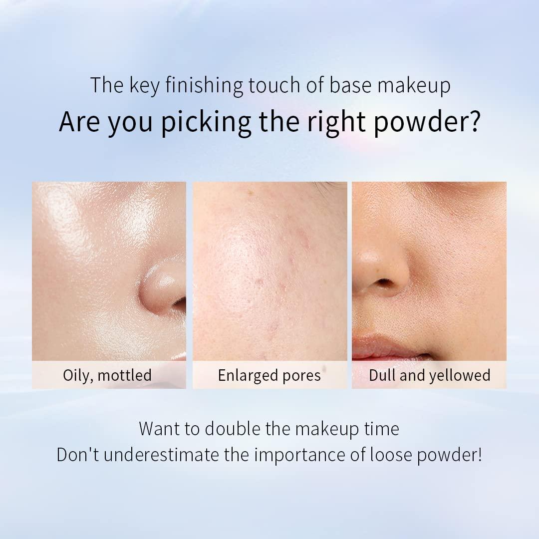 ZEESEA Shell Collection Loose Powder 01 - Oil Control Transparent | Buy ...