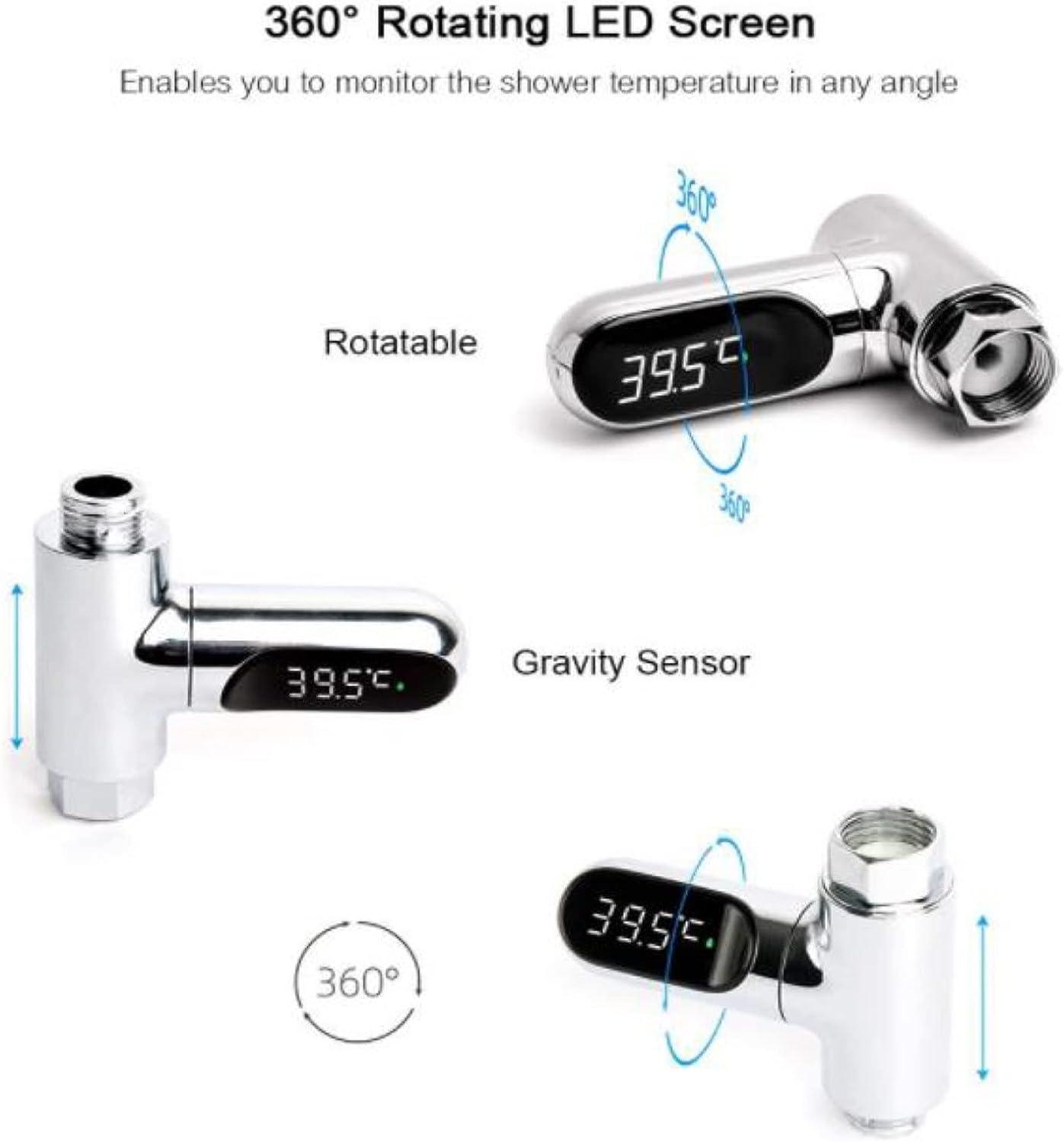 LED Digital Shower Temperature Display Baby Bath Water Thermometer ...