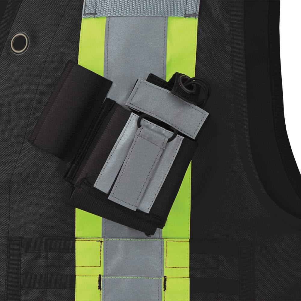 Pioneer Heavy-Duty Reflective Surveyor Work Safety Vest | Construction ...