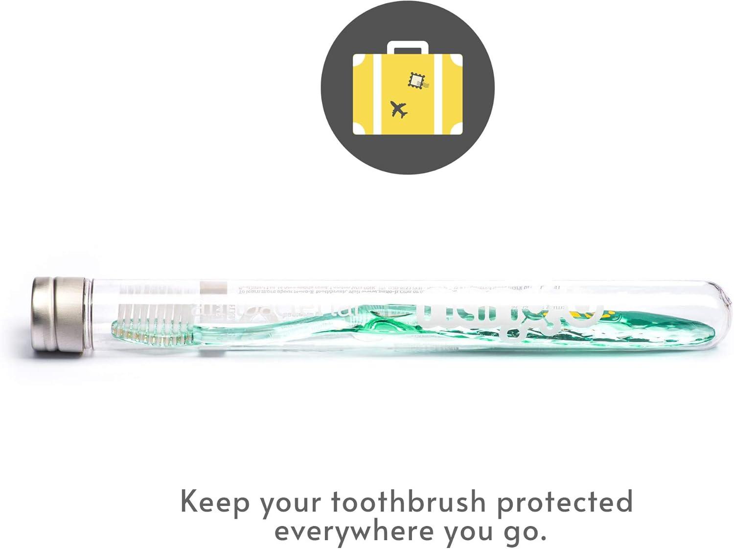 Nano-B Silver Toothbrush - Soft Antibacterial Bristles for Adults ...