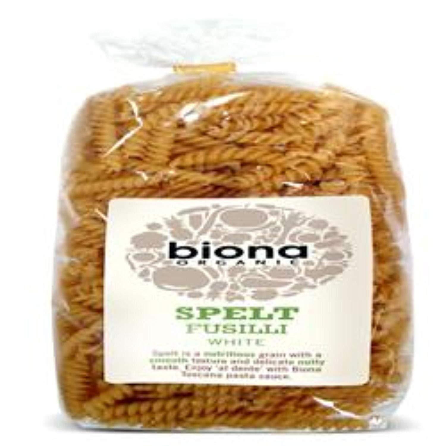 Biona Organic - Spelt Pasta White - Fusilli - 500g | Buy Now with ...