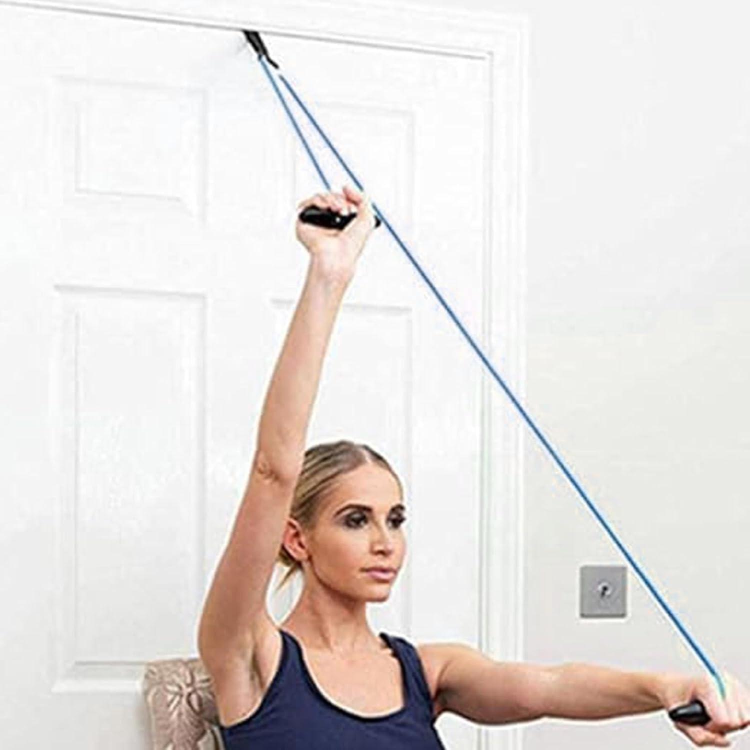 Exercise Pulleys for Shoulders Doorway Over Door Exerciser Pulley ...