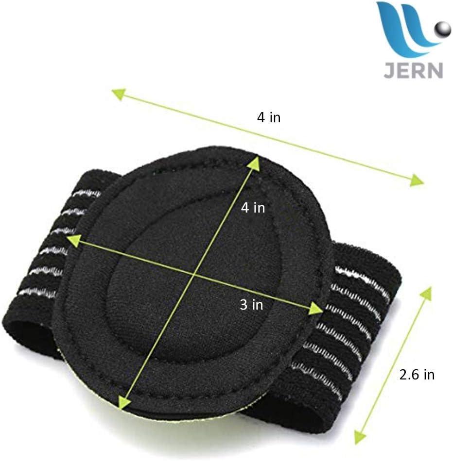 JERN Extra Thick Arch Support Compression Sleeves for Plantar Fasciitis ...